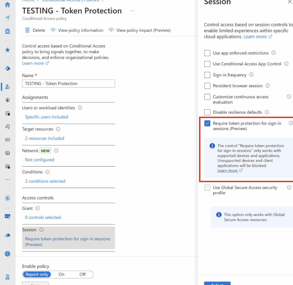 Breaking Down Token Protection In Conditional Access